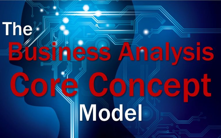 How to use the Business Analysis Core Concept Model